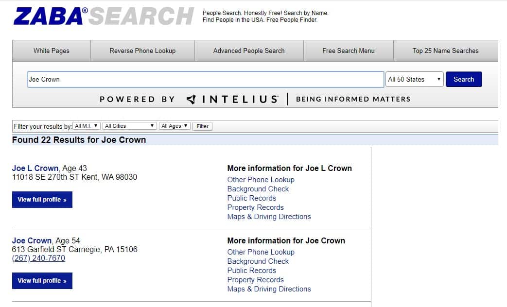 ZabaSearch- All You Need to Know about the People Search Engine