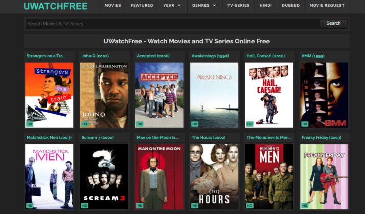 Watch Movies Online From UWatchFree Movies Free