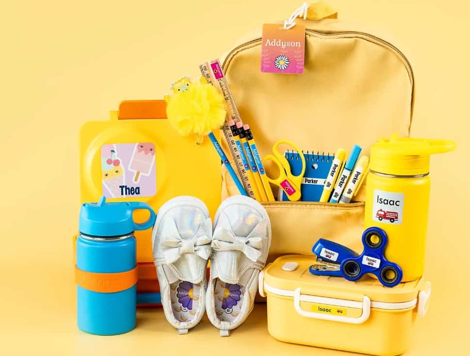 10 Creative Designs for Personalized Name Labels Your Kids Will Love