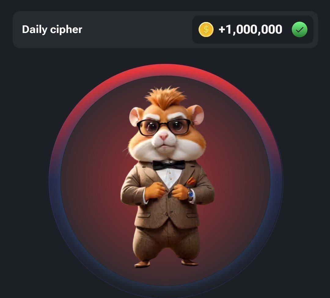 Today's Hamster Cipher Code & Combo - CC Discovery