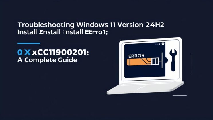 Troubleshooting Windows 11 Version 24H2 Install Error 0xc1900201