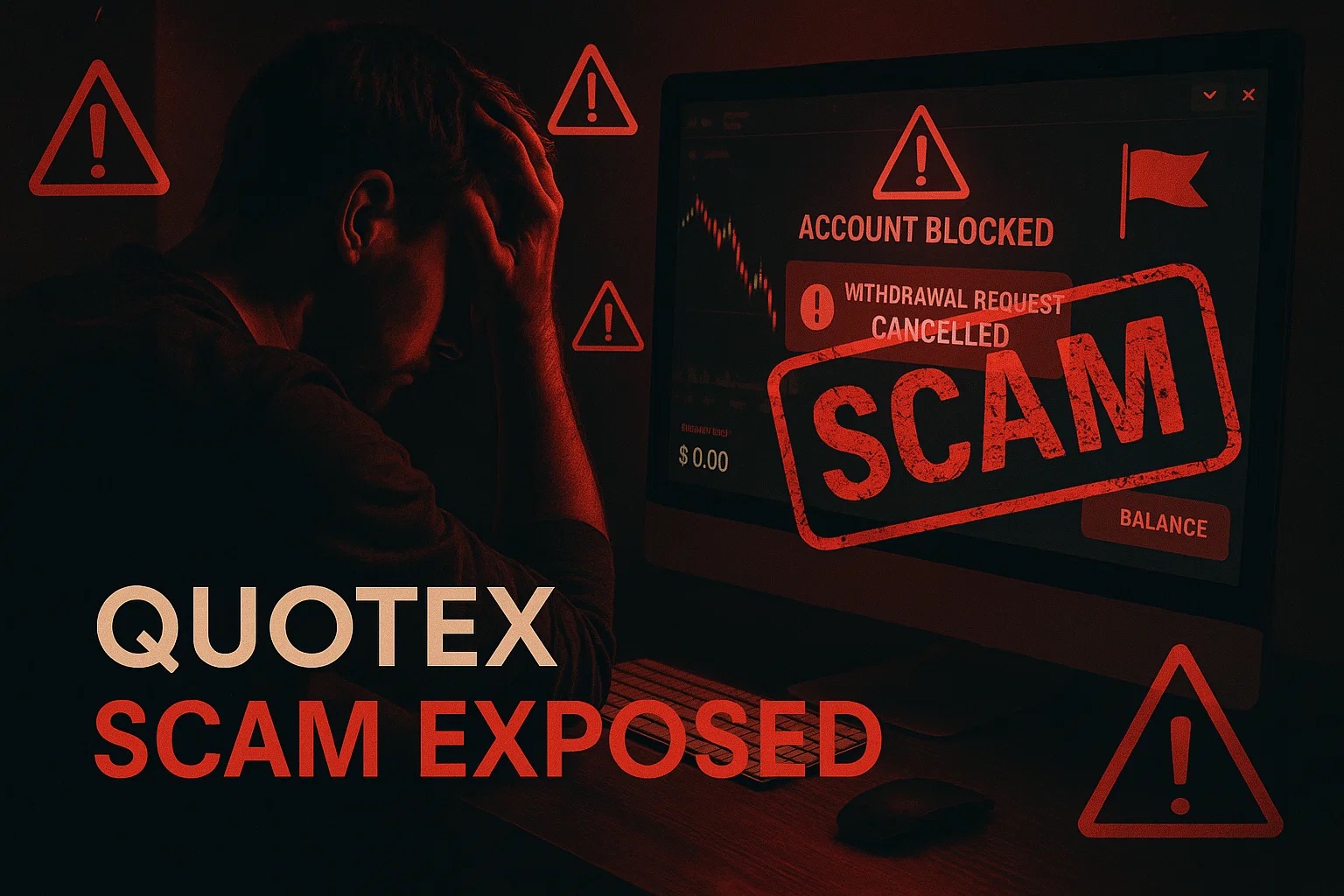 Quotex Scam Exposed: How They Blocked My Account and Stole My Profits